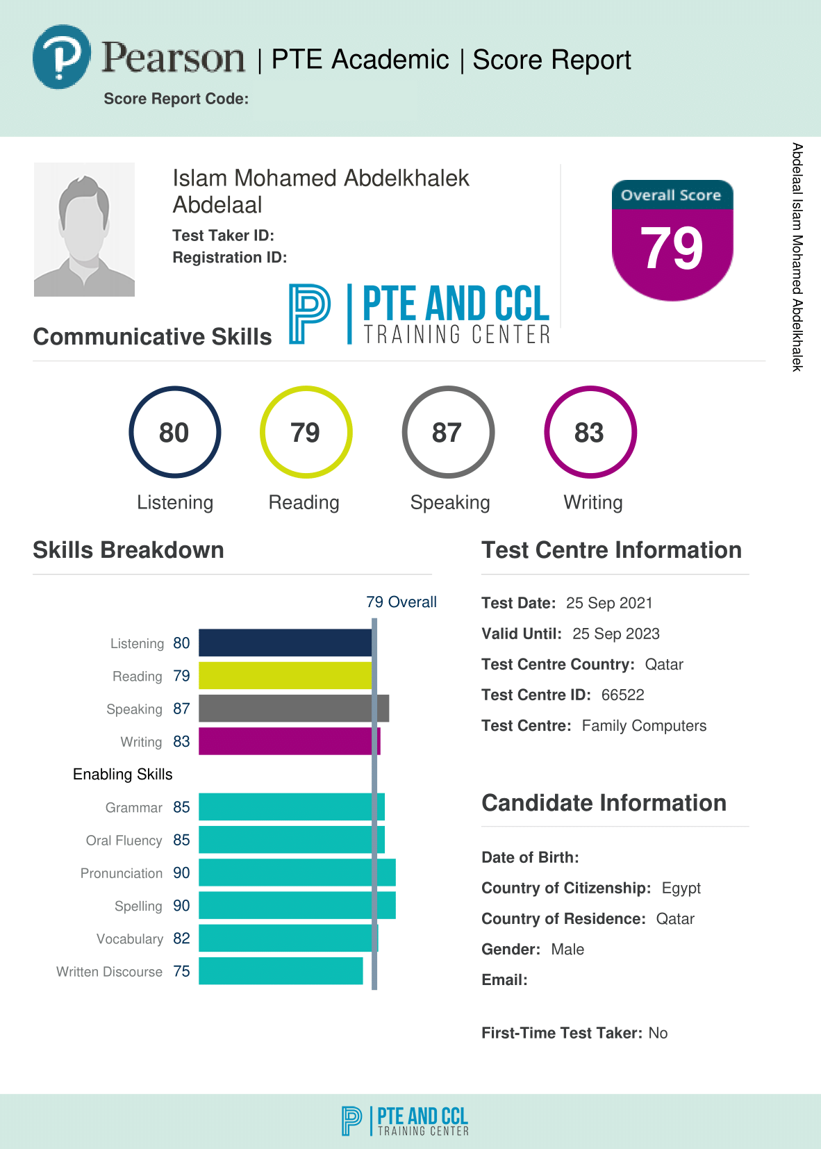PTE & CCL Training Center - Home